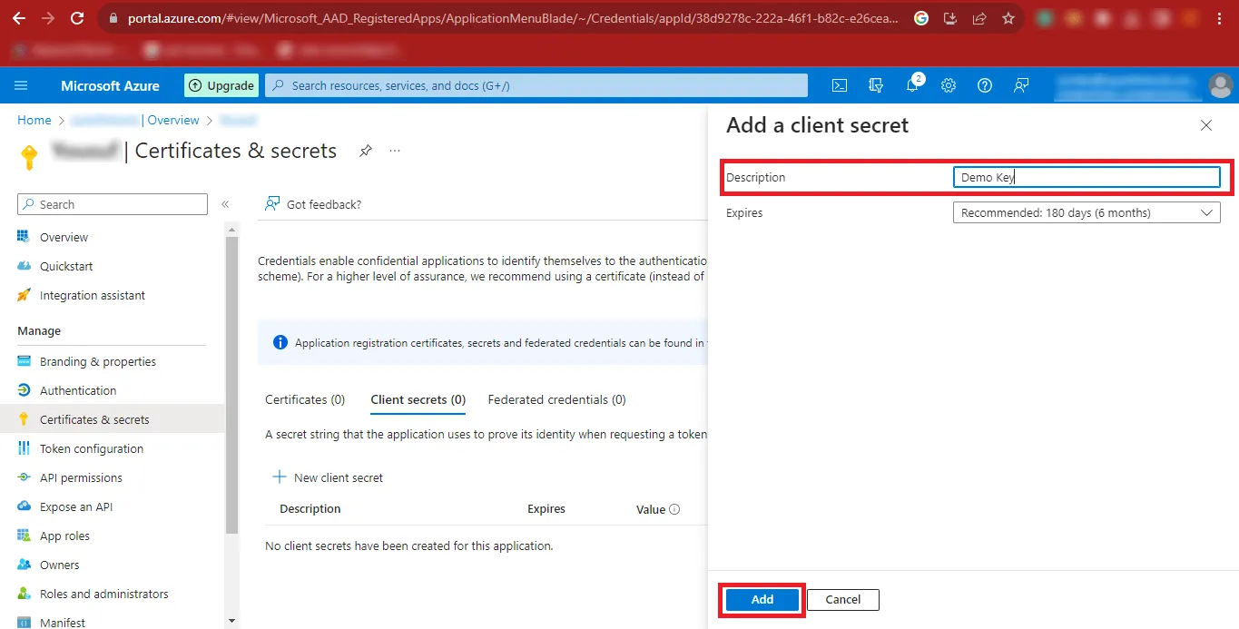 How To Create An Azure Active Directory Application And Enable Api 8981