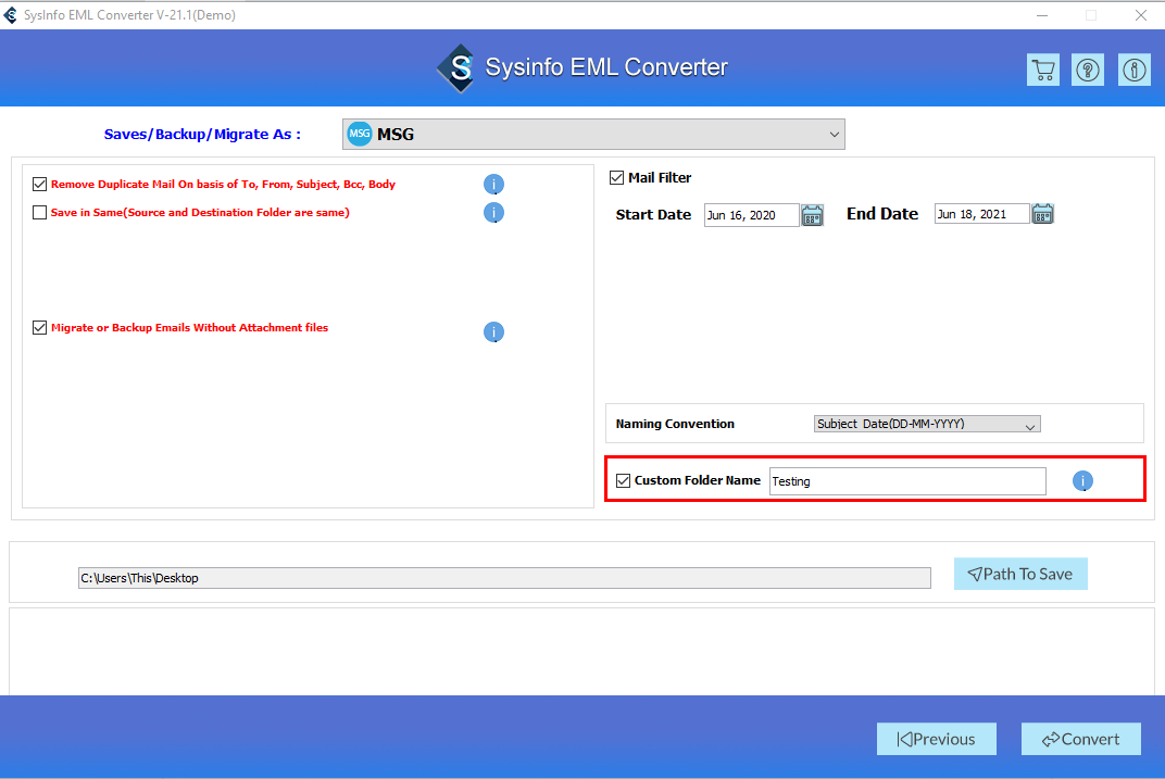 How to Convert EML to MSG Online - EML Converter