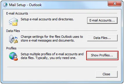 Fix Outlook Error 0x8004010F - Outlook Data File Cannot be Accessed
