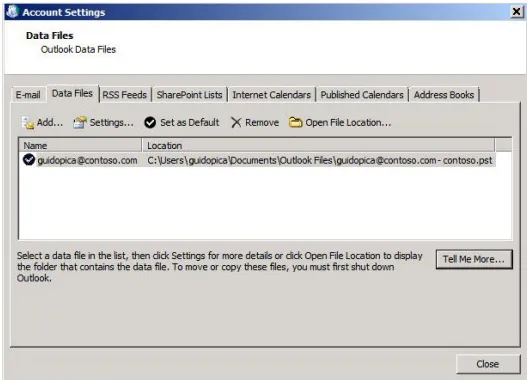 Fix Outlook Error 0x8004010F - Outlook Data File Cannot be Accessed