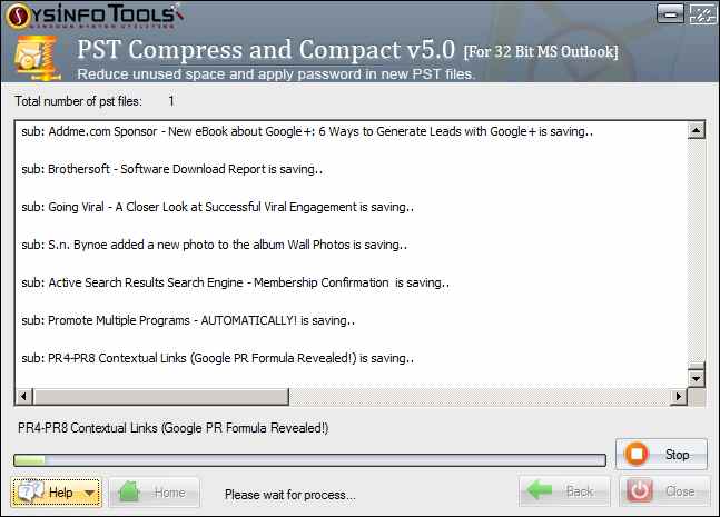 PST Compact Tool | Outlook PST Compress | Reduce PST File Size