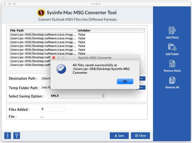 MSG Converter for Mac to Export Outlook MSG Files into Various Formats