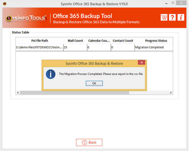 Office365 Backup Tool to Restore & Backup Office365 Mailbox Data
